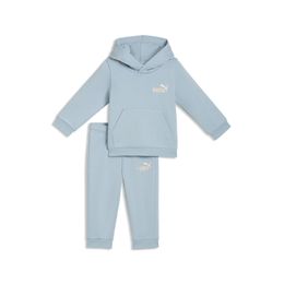 Puma M&auml;dchen Jogginganzug "Minicats French Terry Loungewear-Set Kinder", blau, Gr. 92, Obermaterial: 68% Baumwolle, 32% Polyester. Kapuzenfutter:
