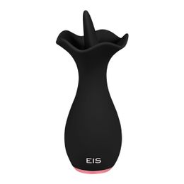 EIS S&uuml;&szlig;er Auflegevibrator in Bl&uuml;tendesign, 11,7 cm