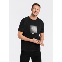 BOSS Green Herren T-Shirt "2-PACK", schwarz-wei&szlig;, Gr. XL, unifarben, Single Jersey, Obermaterial: 96% Baumwolle, 4% Elasthan, Shirts, mit Rundhals,
