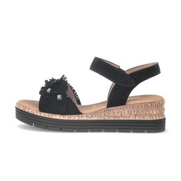 Gabor Damen Plateausandaletten "Plateau Sandale", Gr. 36schwarz, Schuhe