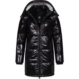 Ragwear Damen Wintermantel "Roobie Long", schwarz, Gr. L, Obermaterial: 100% Nylon. Innenfutter: 100% Polyester. Wattierung: 100% Polyester, M&auml;ntel,