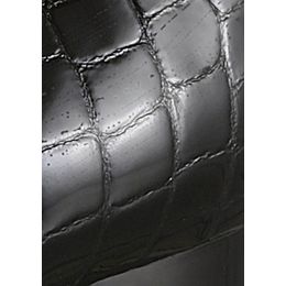 Ara Damen Pumps "GRAZ", Gr. 9, schwarz, Lackleder, Reptilienpr&auml;gung, gl&auml;nzend, Schuhe, Abendschuh, Festtagsschuh, Blockabsatz, mit Reptilpr&auml;gung