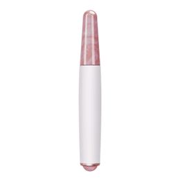 Double-Sided Rose Quartz Depuffing Pen | 7 in 1