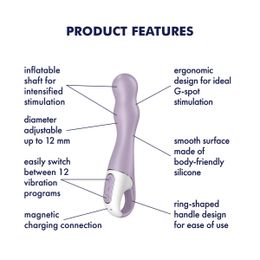 Satisfyer &lsquo;Air Pump Vibrator 4&rsquo;, 20,5 cm