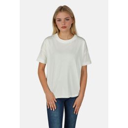 SALZHAUT Damen T-Shirt "Shirt LEEV", wei&szlig;, Gr. S, Obermaterial: 100% Baumwolle CO., Shirts