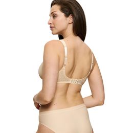 Triumph Damen Minimizer-BH "Comfort Minimizer", Gr. 85, beige, Microtouch, Obermaterial: 71% Polyester, 18% Polyamid, 11% Elasthan, BHs, verkleinert
