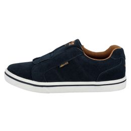 Lico Herren Sneaker "Freizeitschuh Jimdo Slipper", Gr. 43, blau, Veloursleder, Schuhe