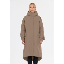 SOS Damen Outdoorjacke "Trikora"hellbraun, Gr. XS, unifarben, 100% Polyester, Jacken, mit einer Primaloft-Isolierung