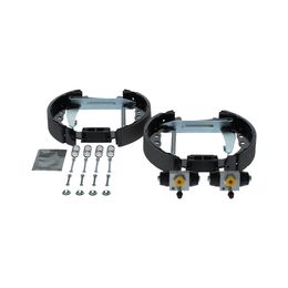 Bosch Bremsbackensatz KIT SUPERPRO 0 204 114 634 hinten rechts links vormontiert 20,64mm f&uuml;r VW SEAT 6K0698801C
