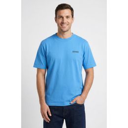 T-Shirt Napapijri "S-SMALL BOX", Herren, Gr. S, blau jasper b9a, Obermaterial: 100% Baumwolle, Shirts T-Shirt, sportlicher Stil, f&uuml;r Sportmode und Wintermode, Kurzarmdesign