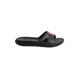 arena Damen Badeschuh "Nina Pool Slides", Gr. 41, schwarz, Obermaterial: 45% Polyester, 35% PVC, 20% Polyurethan, Schuhe
