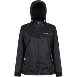 Regatta Damen Regenjacke "Corinne IV", schwarz, Gr. 38, Obermaterial: 100% Polyamid PA., Jacken