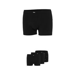 Boxer Fila, Herren, Gr. XL, assorted, Single Jersey, Obermaterial: 95% Baumwolle, 5% Elasthan, k&ouml;rpernah, Unterhosen Boxer, ohne Eingriff, elastisch, bequem, Baumwollmix