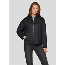 Blouson Rabe "Jacke", Damen, Gr. 42, schwarz, 100%Polyester, 100%Polyester, 100%Polyester, unifarben, gerade, gerader Abschluss, Jacken Blouson