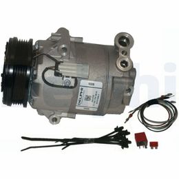 DELPHI Kompressor, Klimaanlage TSP0155458 12V f&uuml;r GENERAL MOTORS VAUXHALL OPEL 13286083 13297441 13139055