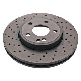 febi bilstein Bremsensatz, Scheibenbremse vkbs0535 Vorderachse Gelocht/innenbel. 295mm f&uuml;r Mercedes INFINITI