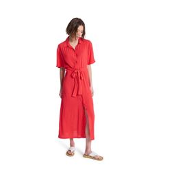 Roxy Damen Sommerkleid "Island Escape Solid"hibiscus, Gr. S, Obermaterial: 100% Viskose., Kleider