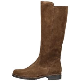 Gabor Damen Stiefel "Gabor Stiefel Veloursleder", Gr. 37,5whisky, Veloursleder, Schuhe