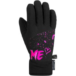 Reusch M&auml;dchen Skihandschuhe "Beatrix R-TEX XT Junior", pink, Gr. 6, mehrfarbig, 93% Polyester, 6% Polyurethan, 1% Elasthan, Handschuhe, extra warm