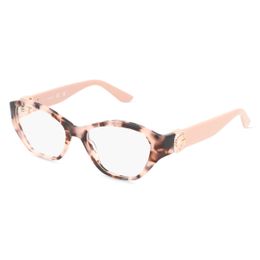 Guess GU50119 Brille Unisex | Fassung: Vollrand, Cat Eye, Havanna Rose