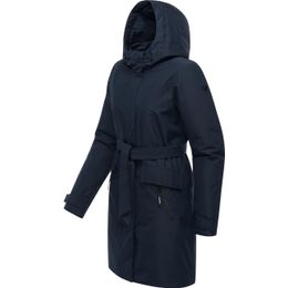 Ragwear Damen Kurzmantel "Horatia Warm YOUMODO"navy, Gr. M, Obermaterial: 100% Polyester. Innenfutter: 100% Polyester. Wattierung: 100% Polyester,