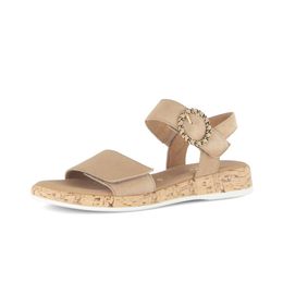 Gabor Damen Riemchensandale "Riemchensandale", Gr. 39braun, Schuhe