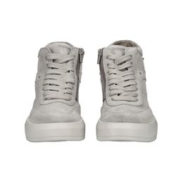 Legero Damen Ankleboots "Legero Stiefelette Veloursleder", Gr. 40, grau, Veloursleder, Schuhe