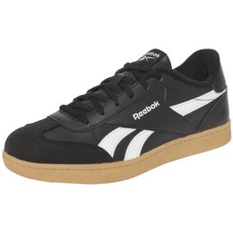 Sneaker Reebok CLASSIC "REEBOK SMASH EDGE", Jungen, Gr. 34,5, schwarz, ftwrwei&szlig;, rgum1, Synthetik, Schuhe Sneaker