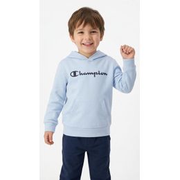 Kapuzensweatshirt Champion "ICONS CONTRAST Terry Hoodie", Jungen, Gr. M (140/146), isa, Obermaterial: 54% Baumwolle, 46% Polyester, Sweatshirts Kapuzensweatshirt, f&uuml;r Kinder, sportlicher Stil, aus Baumwolle und Polyester
