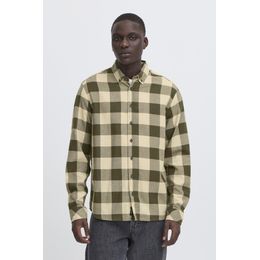 Blend Herren Flanellhemd "BHBUSTER SHIRT", gr&uuml;n, Gr. S, kariert, Web, Obermaterial: 100% Baumwolle, Hemden, Baumwolle, regular fit