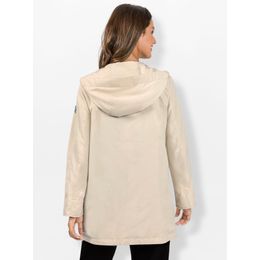Inspirationen Damen Anorak, beige, Gr. 40, unifarben, 100% Polyester, Jacken