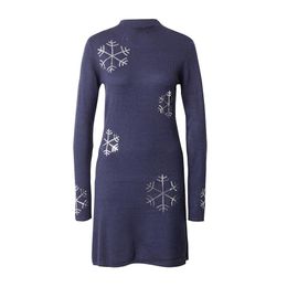 Pieces Knitted dress 'FORA CHRISTMAS' female Blue size L