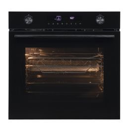 Hanseatic Einbaubackofen "HBO7212A1", Energieeffizienz: A+, schwarz, B:59,5cm H:59,6cm T:56,6cm, Back&ouml;fen, AirFry Funktion - die ges&uuml;ndere Alternative zur Fritteuse, Einbaubackofen