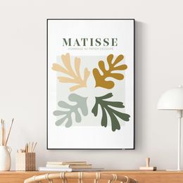 Akustik-Wechselbild Matisse Interpretation - Bl&auml;tter