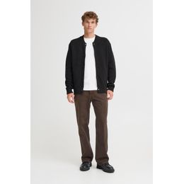 Casual Friday Herren Strickjacke "Strickjacke CFRodhe", schwarz, Gr. S, Obermaterial: 100% Baumwolle CO., Strickjacken