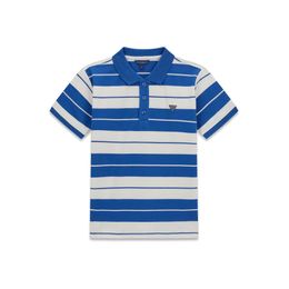 Guess Poloshirt Jungen Gr&ouml;&szlig;e 164 blau / wei&szlig;