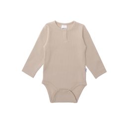 Liliput M&auml;dchen Body, Gr. 74, braun, 95% Baumwolle, 5% Polyester, unifarben, Bodys, mit praktischen Druckkn&ouml;pfen
