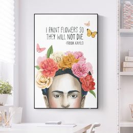 Akustik-Wechselbild Fridas Gedanken - Blumen
