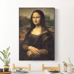 Akustik-Wechselbild Leonardo da Vinci - Mona Lisa