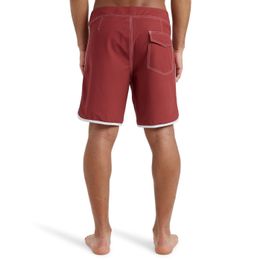 Quiksilver Herren Boardshorts "Original Scallop 18"", braun, Gr. 28, Obermaterial: 92% Microfaser, 8% Elasthan;, Hosen