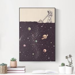 Akustik-Wechselbild Kosmischer Rasen