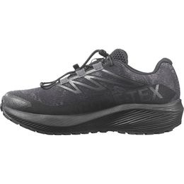 Salomon Damen Laufschuh "AERO FLOW GRVL GORE-TEX", Gr. 40, schwarz, Synthetik, Textil, Schuhe, wasserdicht