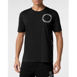 Plein Sport Herren T-Shirt "Carbon Tiger", schwarz, Gr. XXXL, Obermaterial: 100% Baumwolle, Shirts