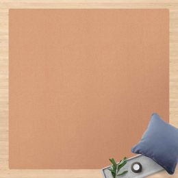 Bilderwelten Kork-Teppich Unifarben braun Korkmatte - Kork Natur - Deko Wohnzimmer Schlafzimmer