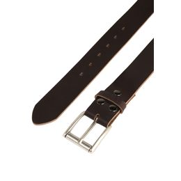 Damen Lederg&uuml;rtel "Wechselg&uuml;rtel", braun, Gr. 80, RETTUNGSRING G&Uuml;RTEL, B&uuml;ffelleder, G&uuml;rtel