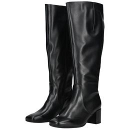 Gabor COMFORT Damen Stiefel "Gabor Comfort Stiefel Glattleder", Gr. 40, schwarz, Glattleder, Schuhe