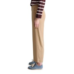 Marc O'Polo Damen Chinohose "aus LENZING Lyocell", beige, Gr. S, MARC O'POLO DENIM, unifarben, Obermaterial: 100% Lyocell, Hosen
