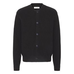 Casual Friday Herren Strickjacke "Strickjacke CFRodhe", schwarz, Gr. XXL, Obermaterial: 100% Baumwolle CO., Strickjacken