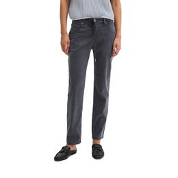 Marc O'Polo 5-Pocket-Hose MARC O'POLO "mit TENCEL&trade; Lyocell", Damen, Gr. 28, L&auml;nge 32, blau graphite, Denim/Jeans, Obermaterial: 64% Lyocell, 32% Baumwolle, 4% Elasthan, unifarben, loose fit kn&ouml;chelfrei, Hosen 5-Pocket-Hose