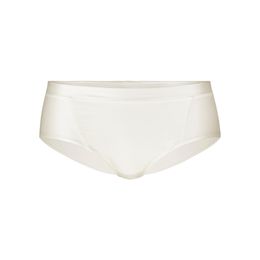 Calida Damen Panty "Cate", Gr. XXS, beige, Single Jersey, Obermaterial: 92% Baumwolle, 8% Elasthan, unifarben, Unterhosen, mit Satinblenden, Single